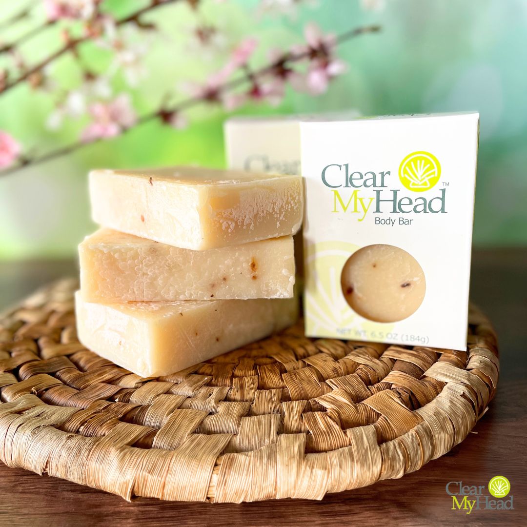 All Natural Body Bars Case Of 8 | Clear My Head