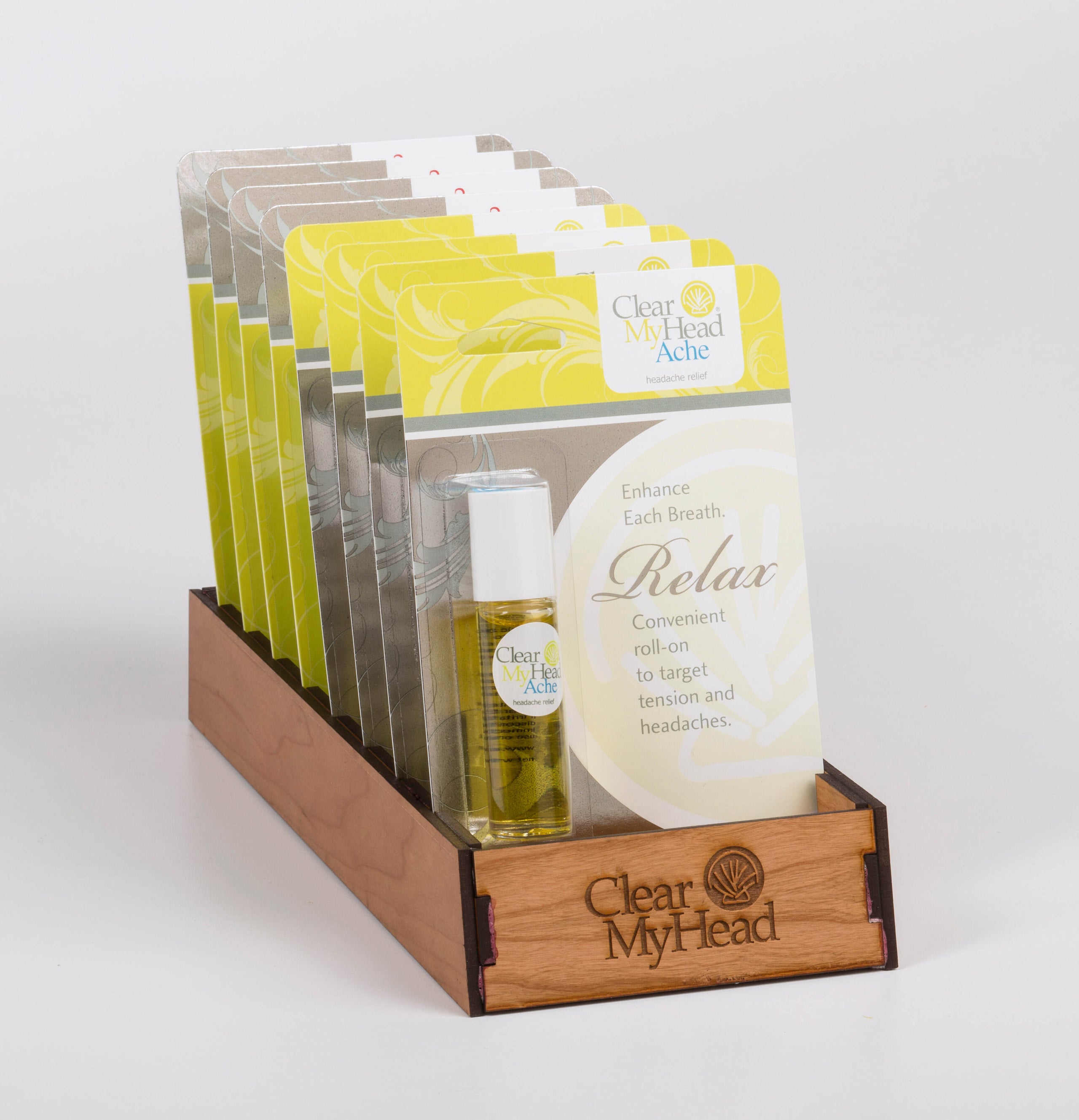 Modular Wood Rack (Product Sold Separately) Holds 8 Blister Packs or 8 ...