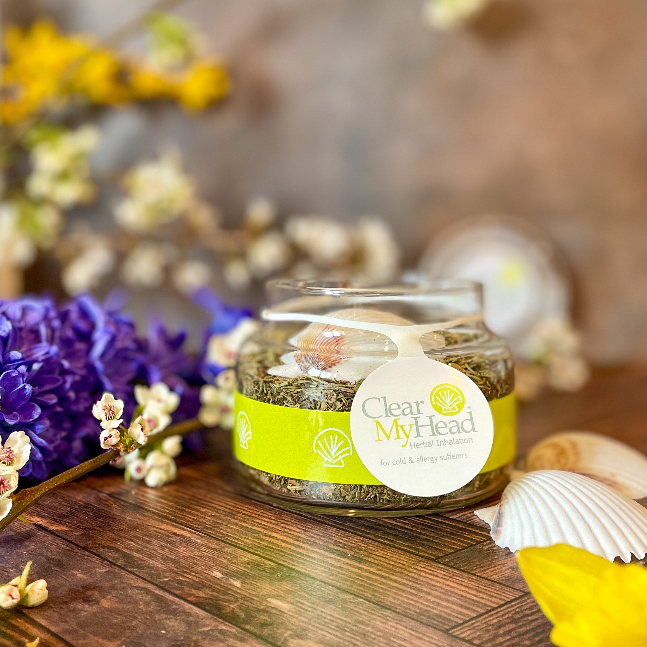 Clear My Head Jar for Sinus and Fatigue | Clear My Head